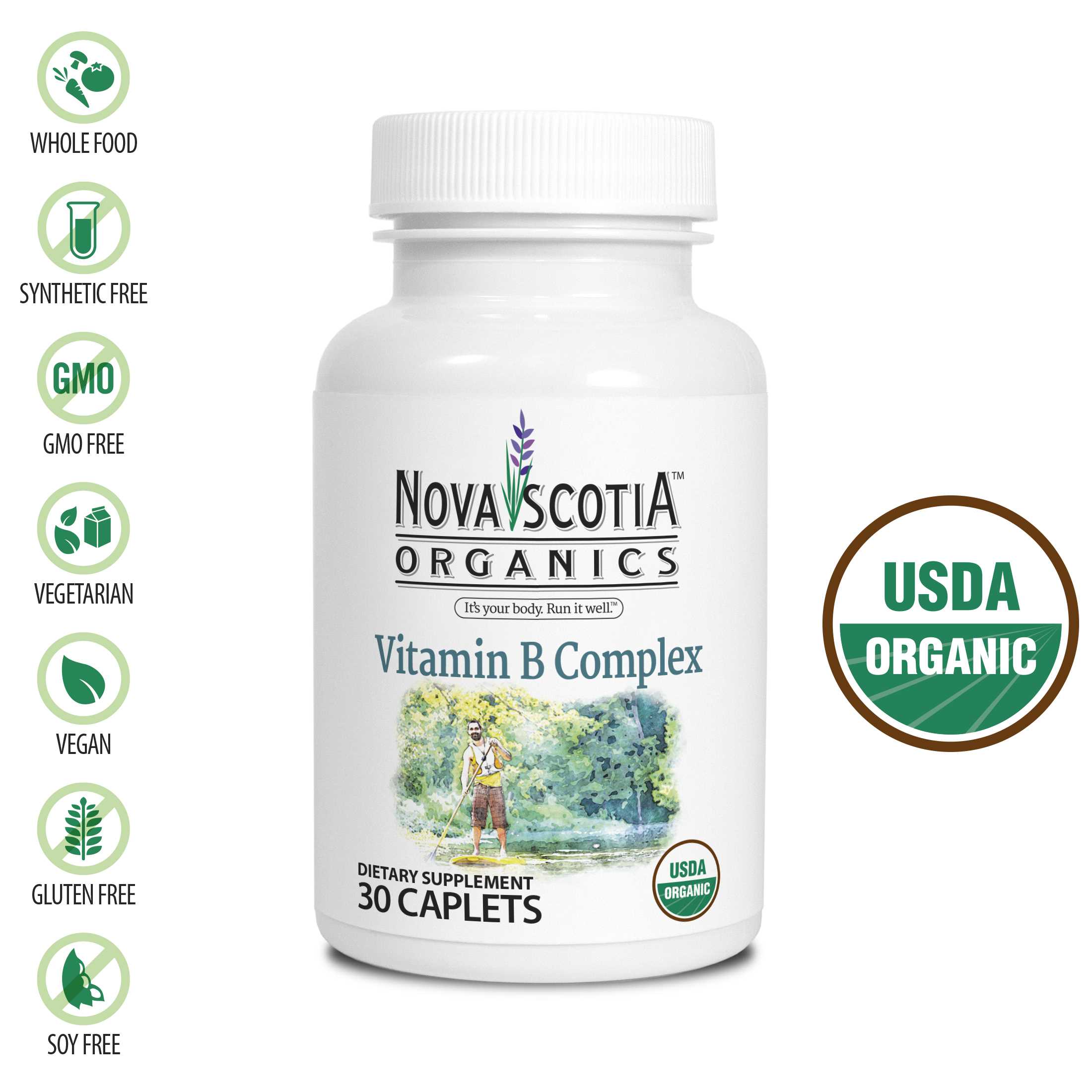Nova Scotia Vitamin B Complex 30's | 香港有機食品店 嚴選歐美產品 真正有機健康 | Organic ...