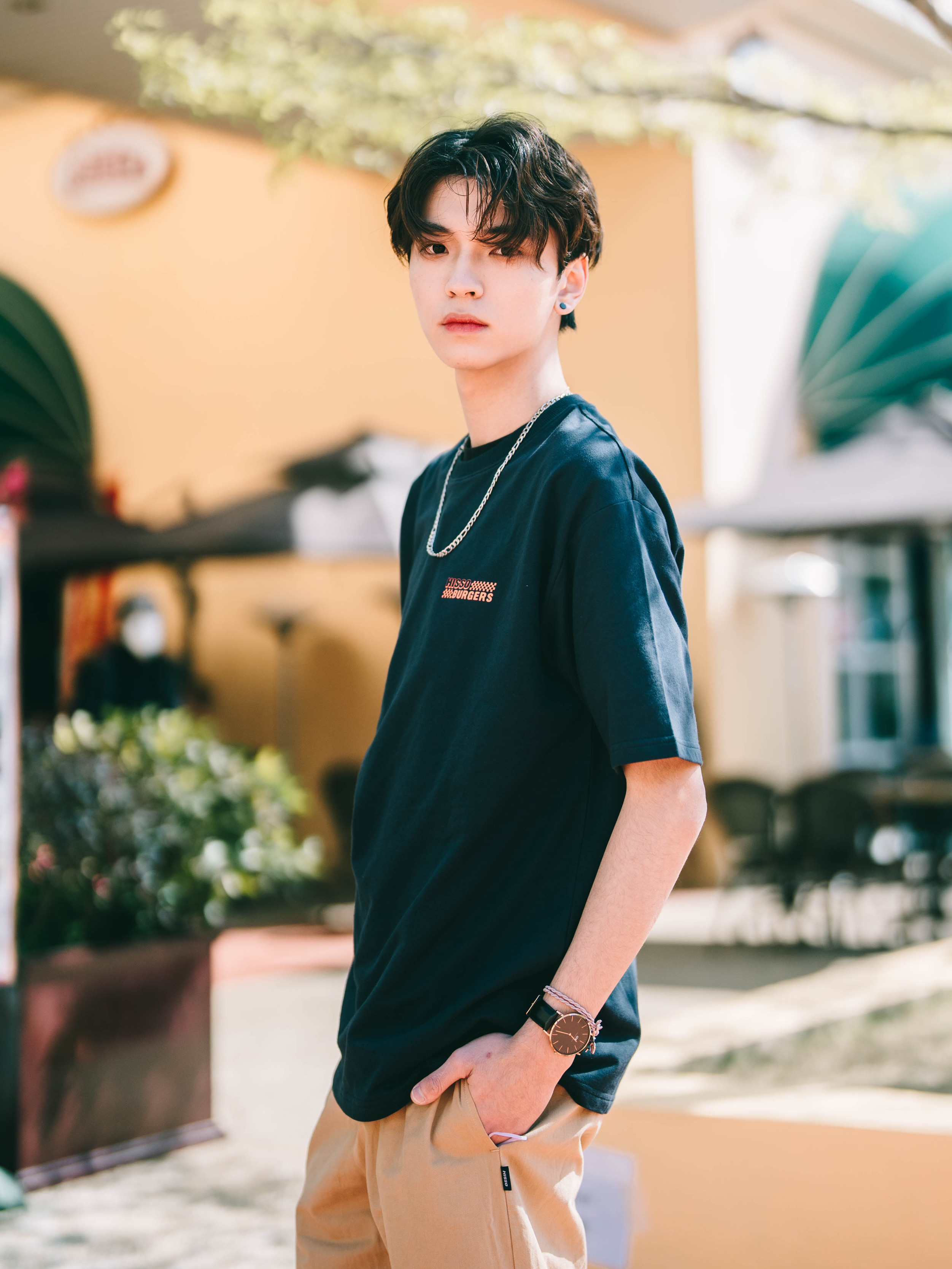 M231129 "Hisso Burgers" 印花Tee